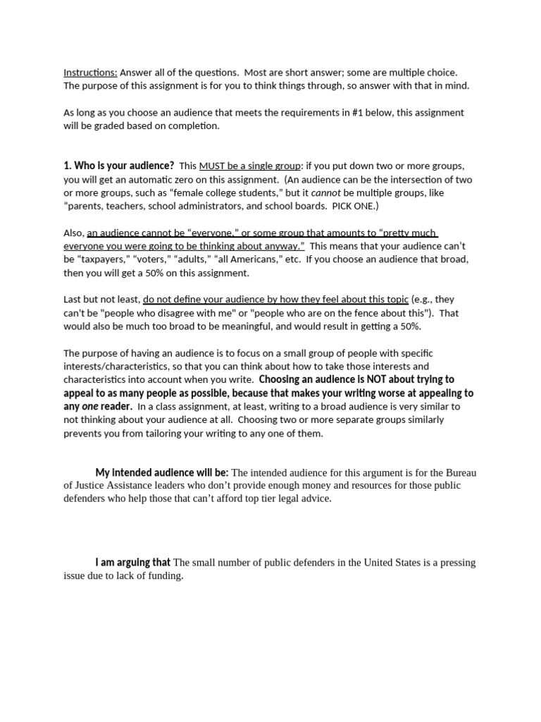 Paper 1 Audience Reflection 2023 | PDF