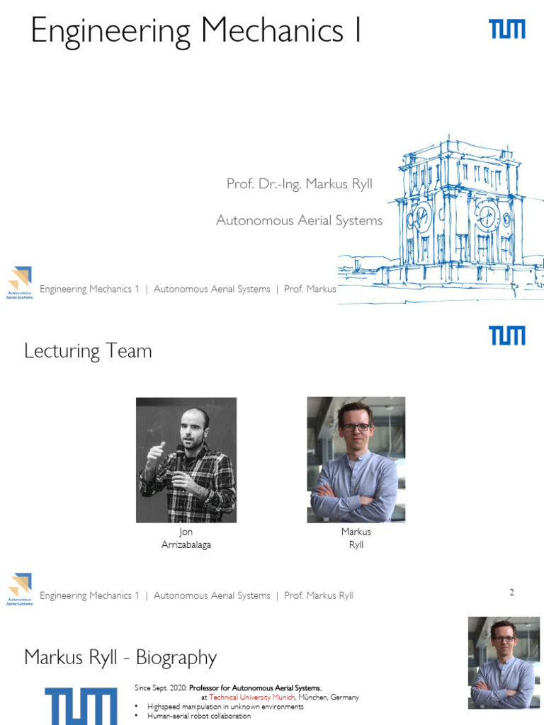 Lecture 1 | PDF | Classical Mechanics | Force