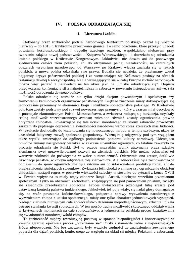 Historia Polski 1505-1764 (04) | PDF