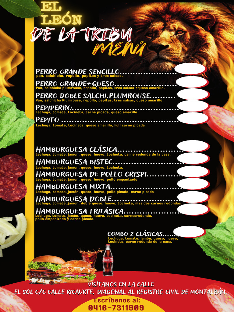 Tu Historia de Comida Rápida Hamburguesa Animado Rojo - 20250127 ...