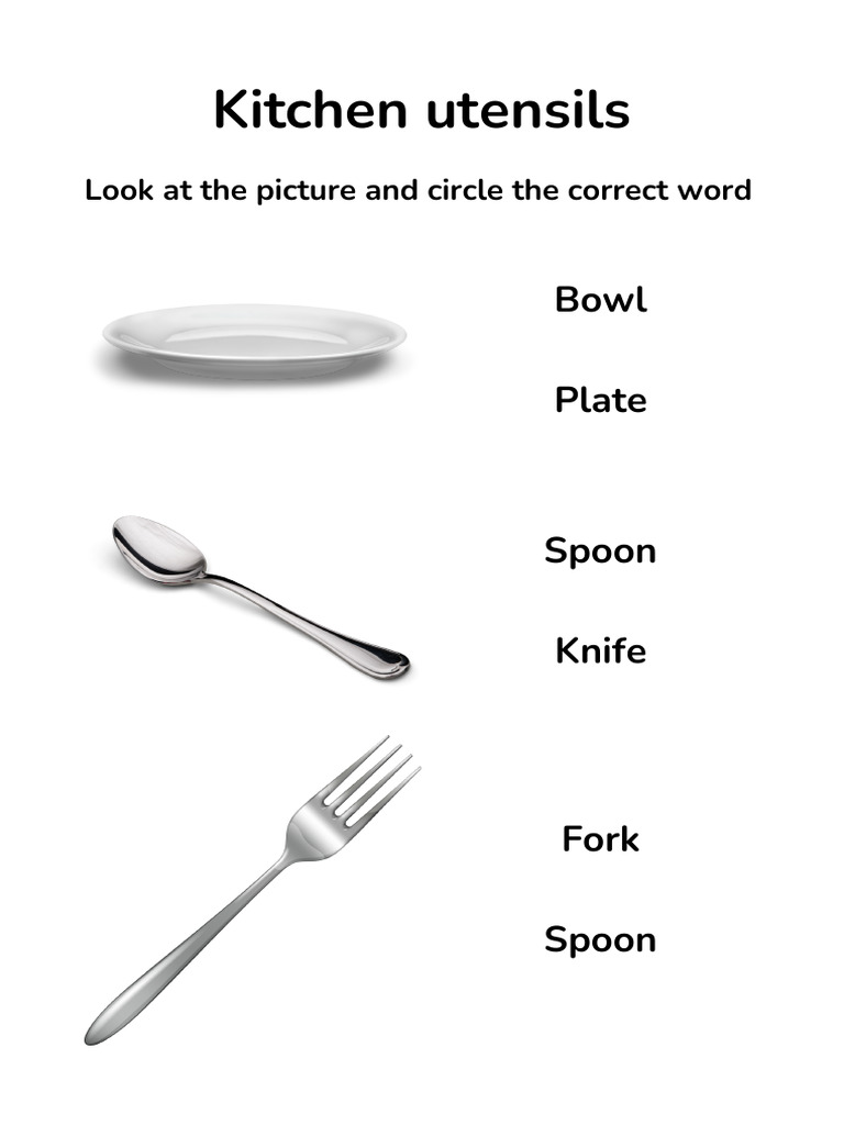 Kitchen Utensils | PDF