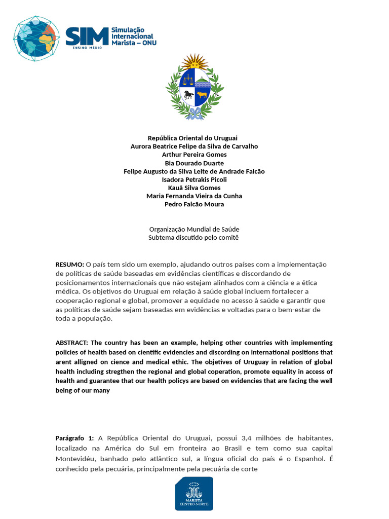 Sim Dpo Modelo | PDF