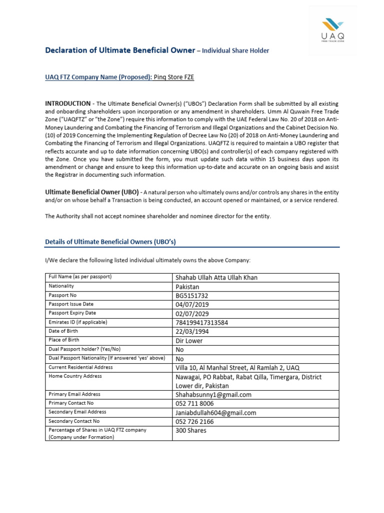 Ubo - Individual 2023 c | PDF