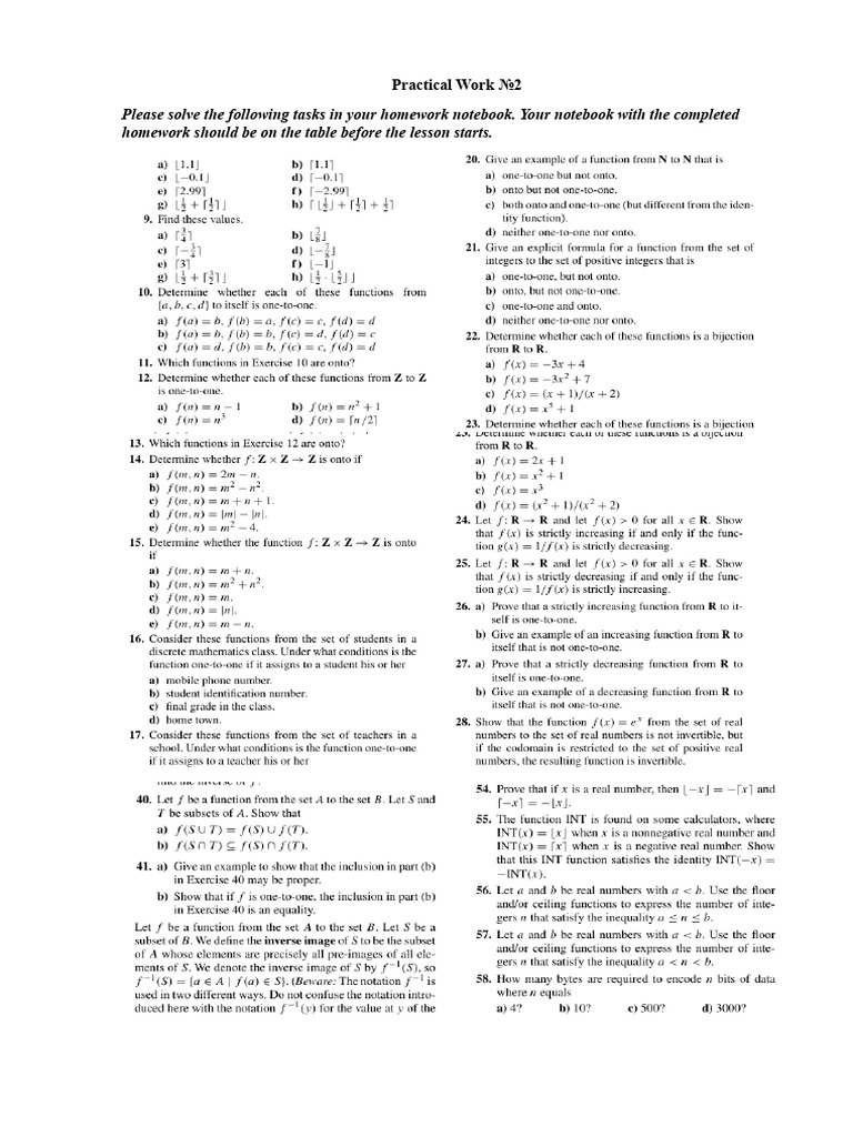 Practical Work #2 | PDF