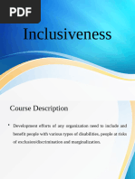 All Chapters of Inclusiveness Course | PDF | Inclusion (Education ...
