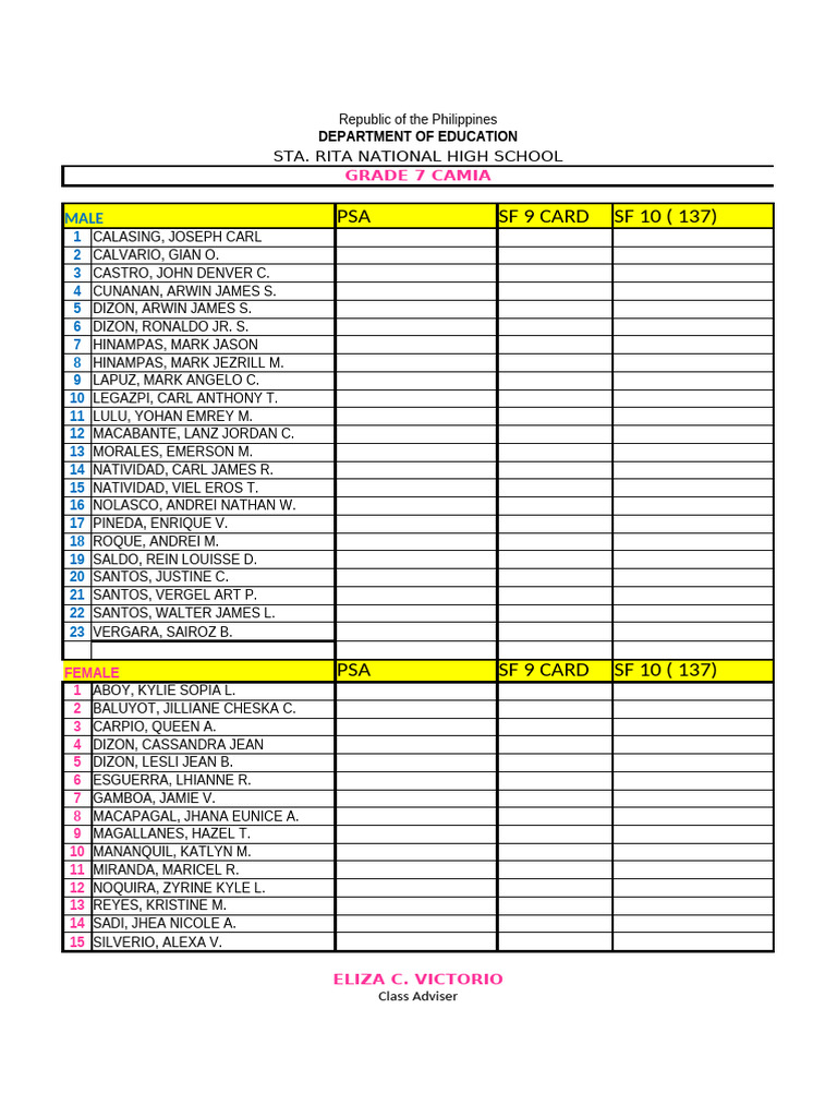 DATA FOR BMI | PDF
