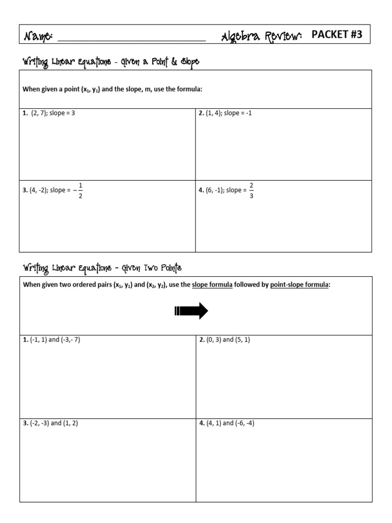 Spring 2019 Final Exam Review Packets | PDF | Quadratic Equation ...