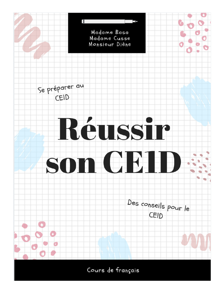 Préparation au CE1D | PDF