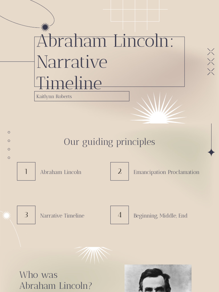 Abraham Lincoln - Narrative Timeline | PDF | Abraham Lincoln ...