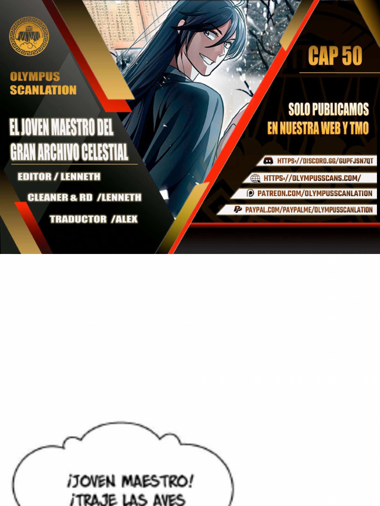 「50」El Joven Maestro del Gran Archivo Celestial | PDF
