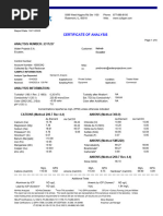 Saratoga Water Quality Analysis 2024 | PDF | Bottled Water | Drinking Water