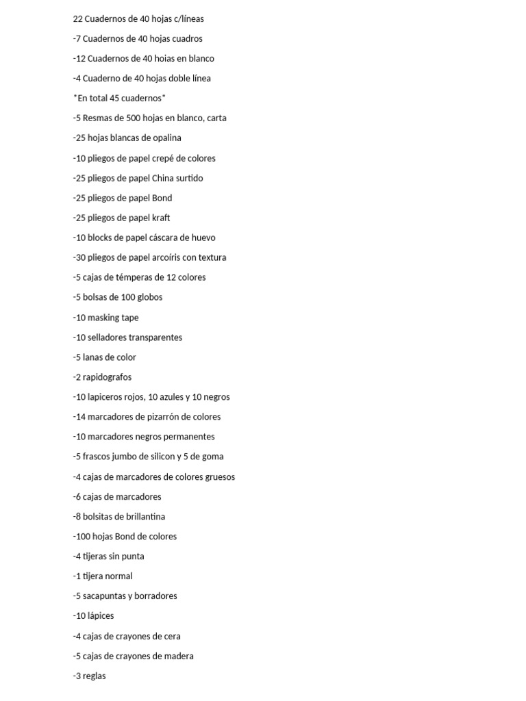 22 Cuadernos de 40 hojas c | PDF