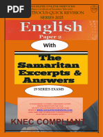 KCSE 2024 English Paper 2 Guide | PDF