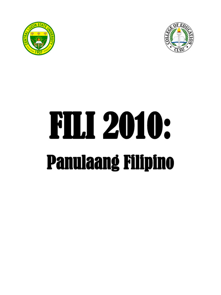 Fili 2010 Panulaan | PDF