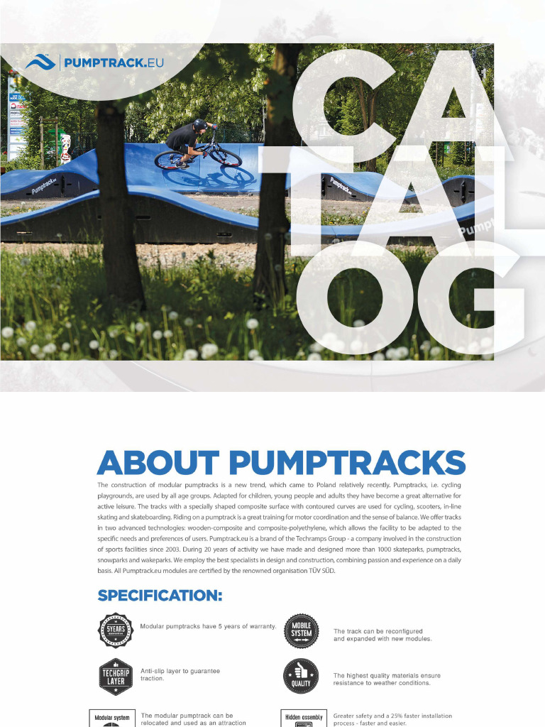 Catalog-Pumptrack-Eu 2024 Web | PDF