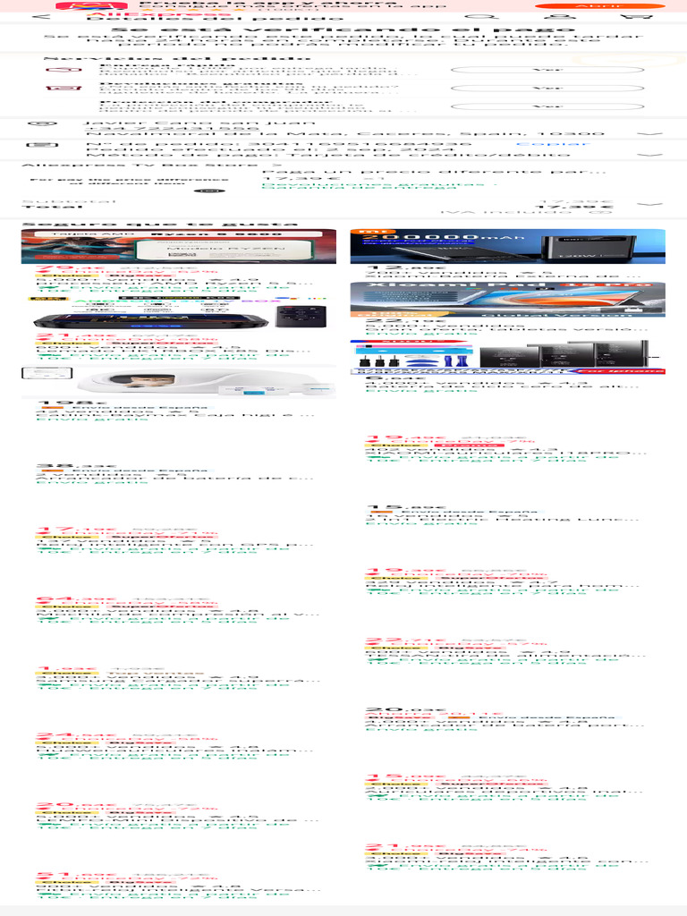 Detalles Del Pedido | PDF | Informática | Smartphone
