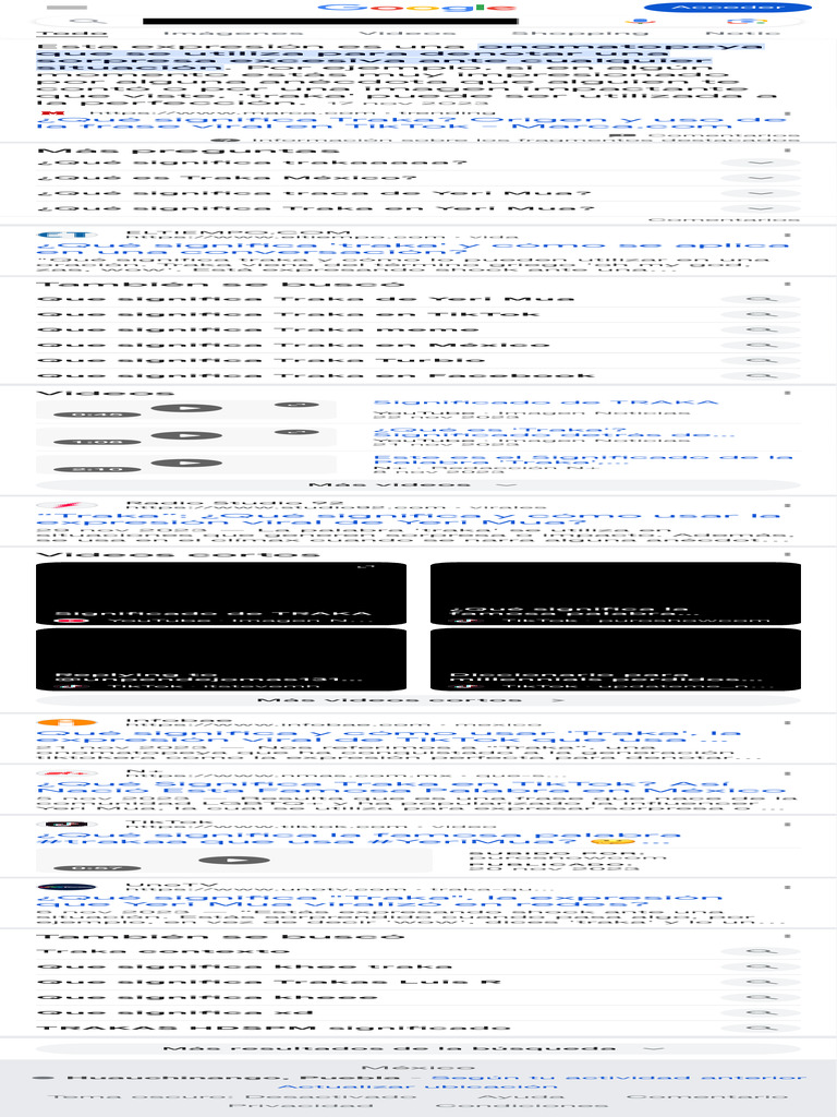 Significado y uso de "Traka" en México | PDF | Red mundial | Internet y web