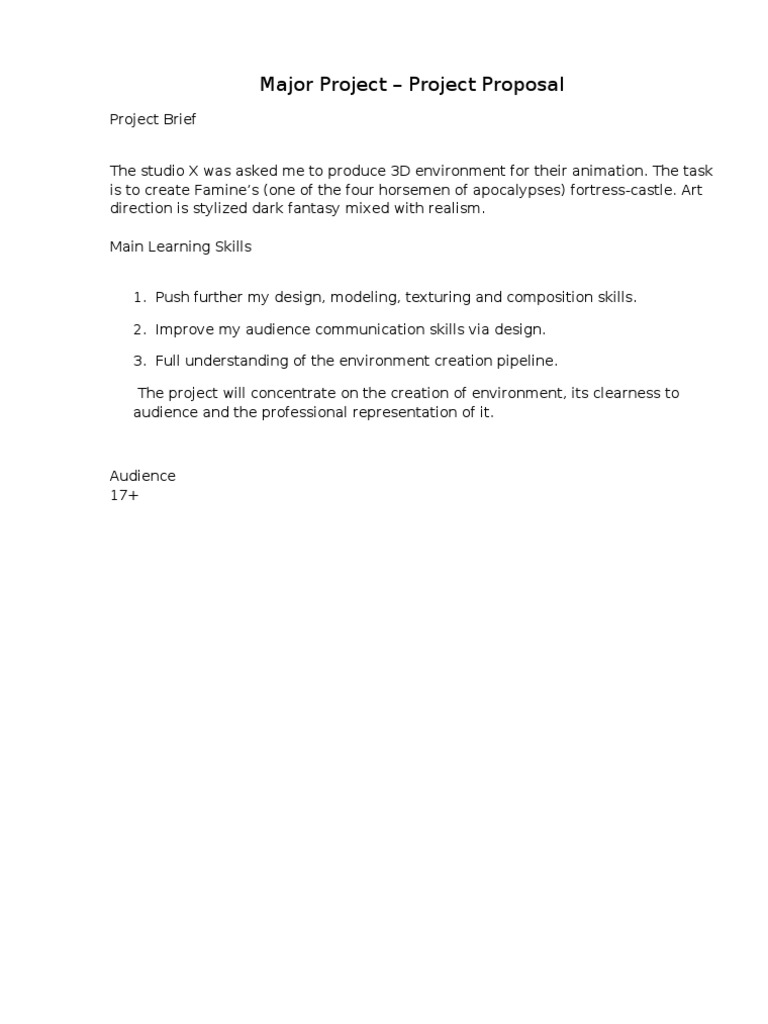 Major Project | PDF