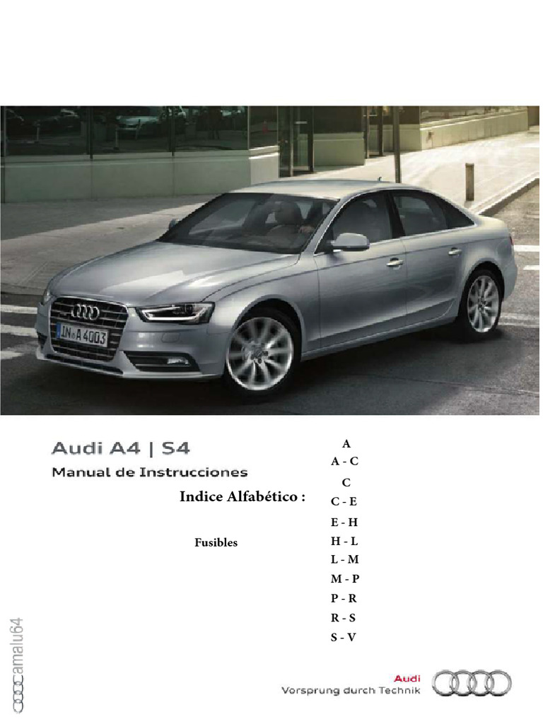Manual Audi A4 | PDF | Audi | Carros da Alemanha
