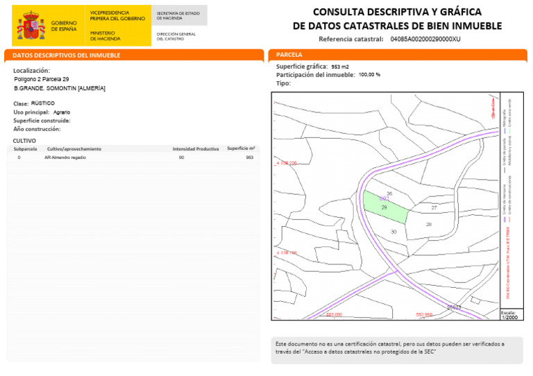 Consulta Gráfica de Datos Catastrales | PDF | Tecnología geográfica ...