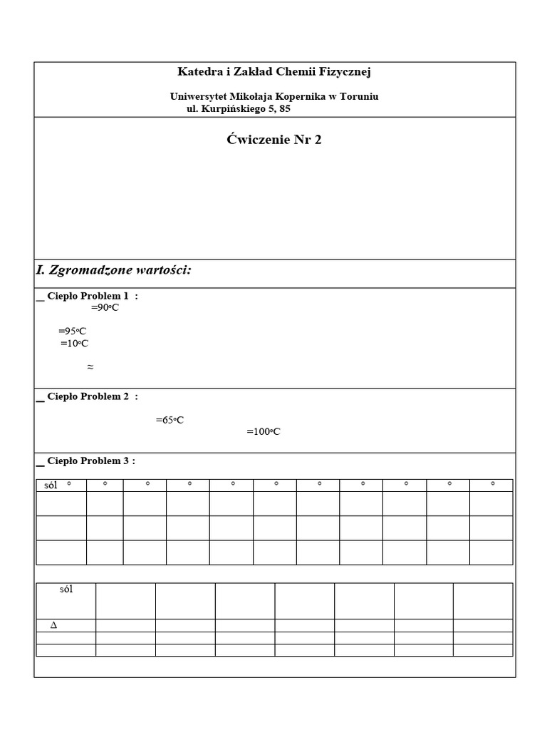 Cw2_Bilans-Cieplny | PDF