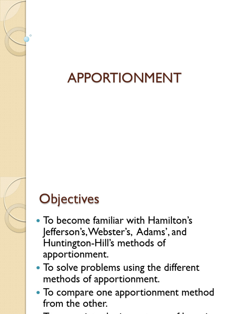 Apportionment-Hamilton-and-Jefferson-Methods | PDF | Elections ...