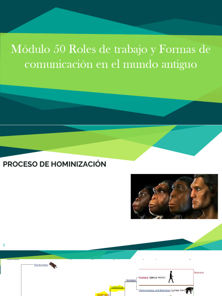 Módulo 50. Ocupación Humana Geofráfica PDF | PDF