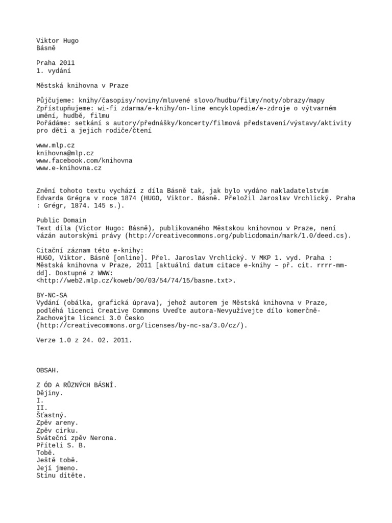 Victor Hugo - Basne_viktora_huga | PDF