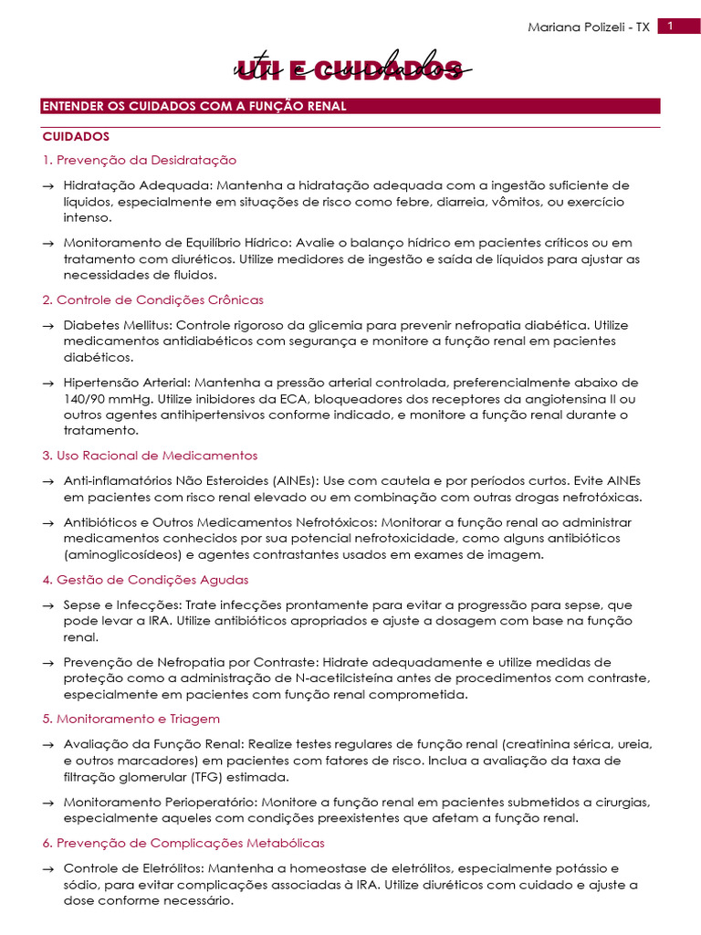 P3 - IRA E QUEIMADOS | PDF | Medicina Clínica | Especialidades médicas