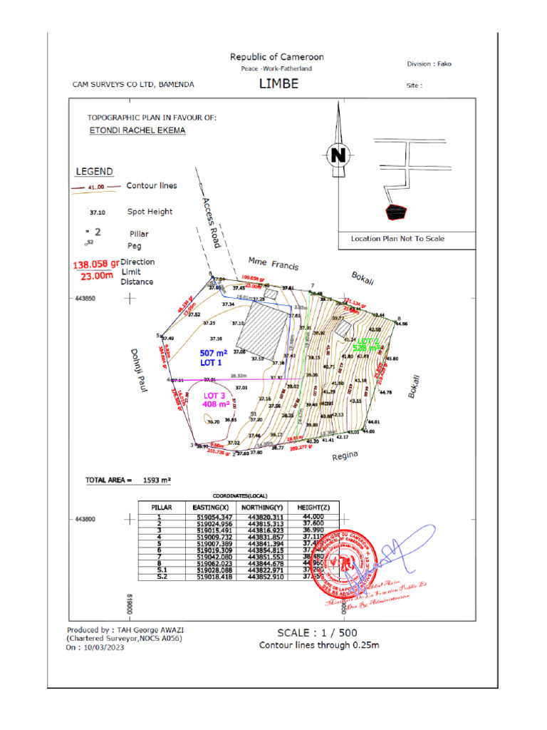 Land Certificate | PDF