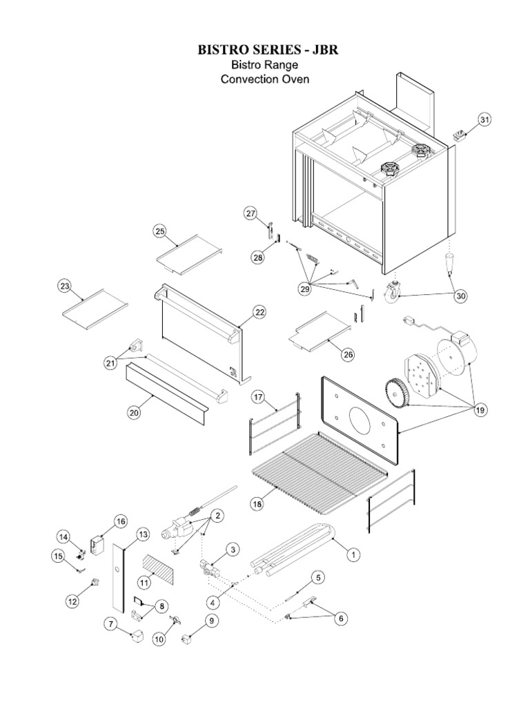 JD-JBR_pm Jade broiler specs | PDF | Equipment | Manufactured Goods