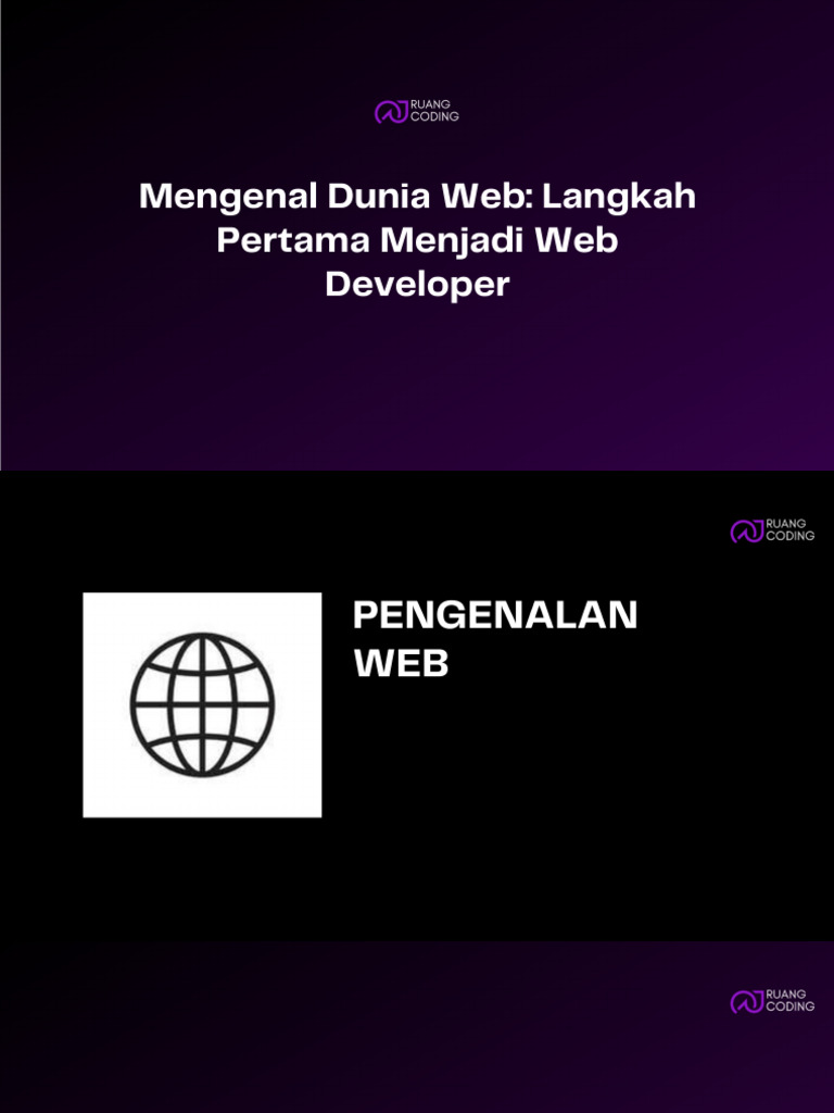 Pengenalan Web by Ruang Coding | PDF