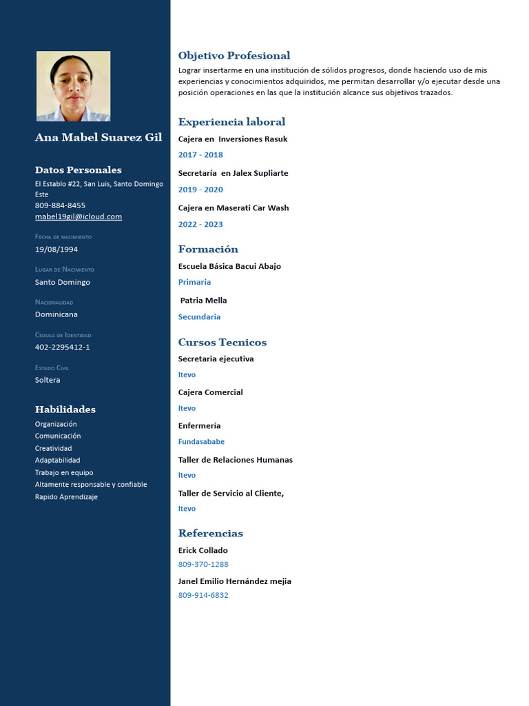 CV Ana Mabel Suarez Gil.docx | PDF