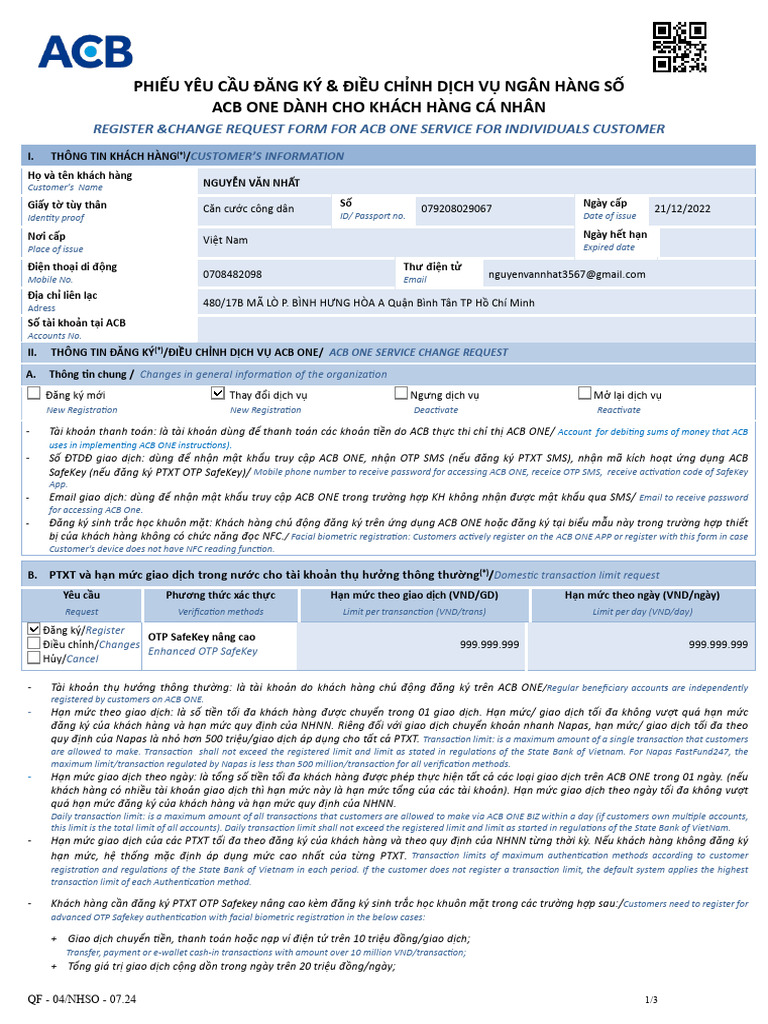 Nguyen Van Nhat 2 | PDF