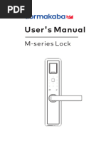 Smart Lock Operation Manual | PDF | Password | Computing