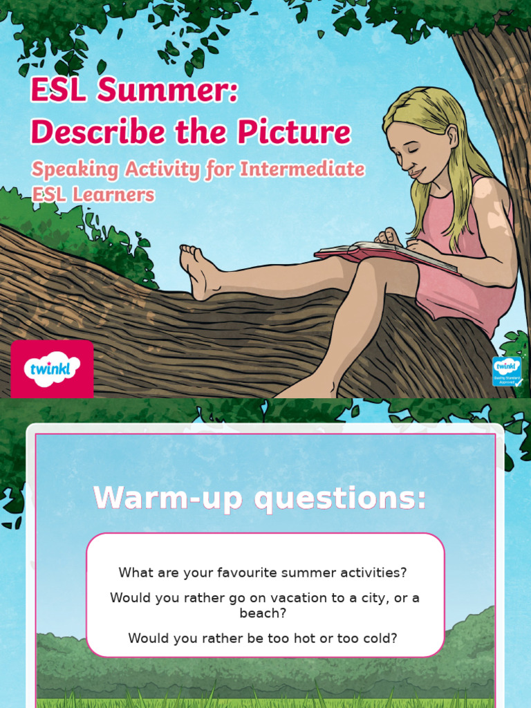 T 1684306906 Summer Describe The Picture Speaking Activity Teens b1 Ver ...
