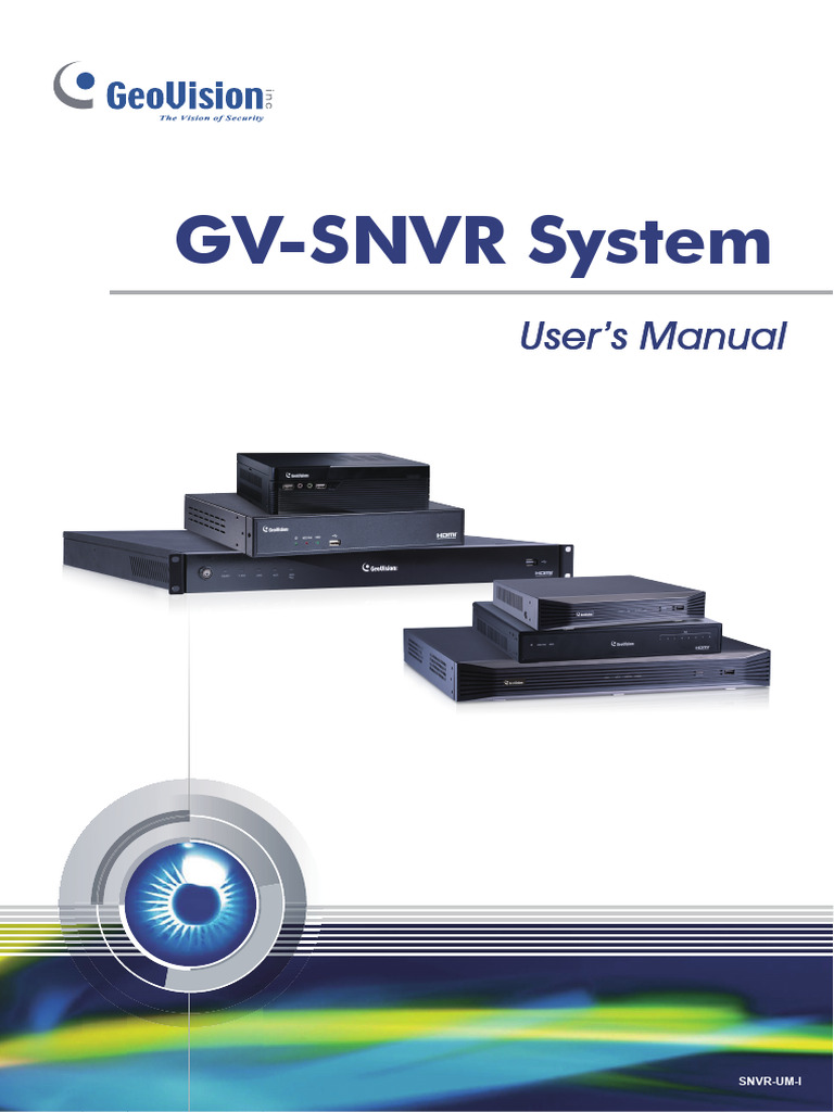 GV-SNVR User Manual 2021 | PDF | Hard Disk Drive | Usb