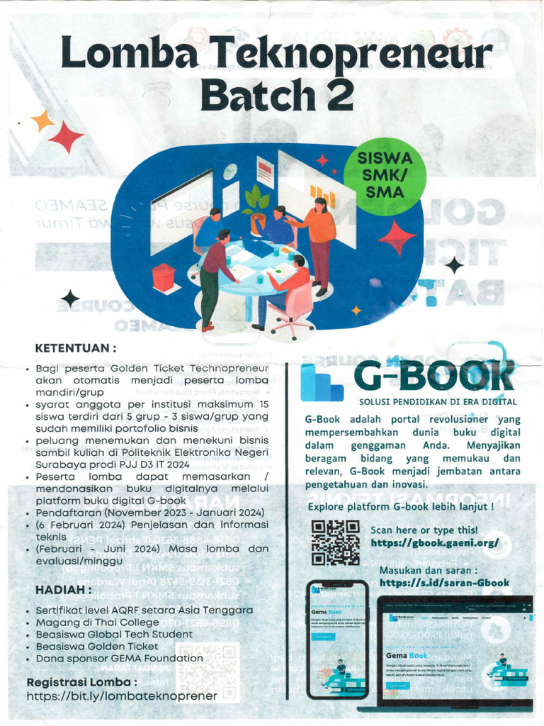 Bacth-2 Teknopreuner | PDF