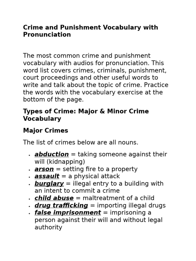 Crime | PDF | Crimes | Crime & Violence