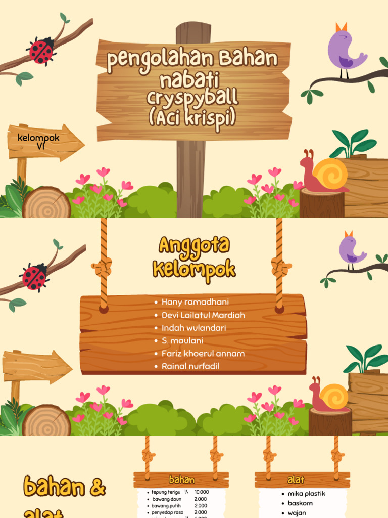 Warna Warni Imut Ilustrasi Taman Bunga Tugas Kelompok Presentasi - 20241024 - 085907 - 0000 | PDF