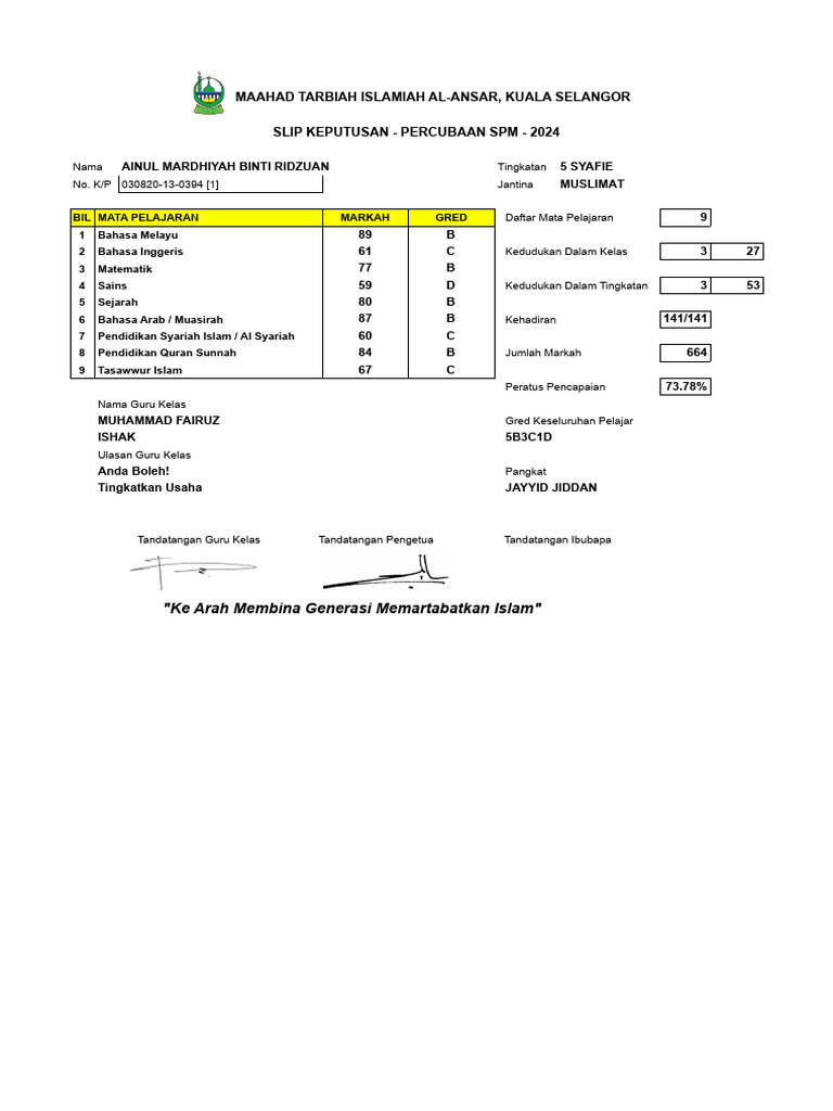 Trial SPM 2024 5s - Trial SPM | PDF