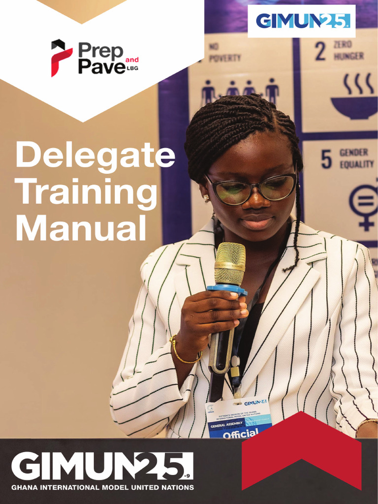 GIMUN2025 Delegate Training Manual PDF | PDF