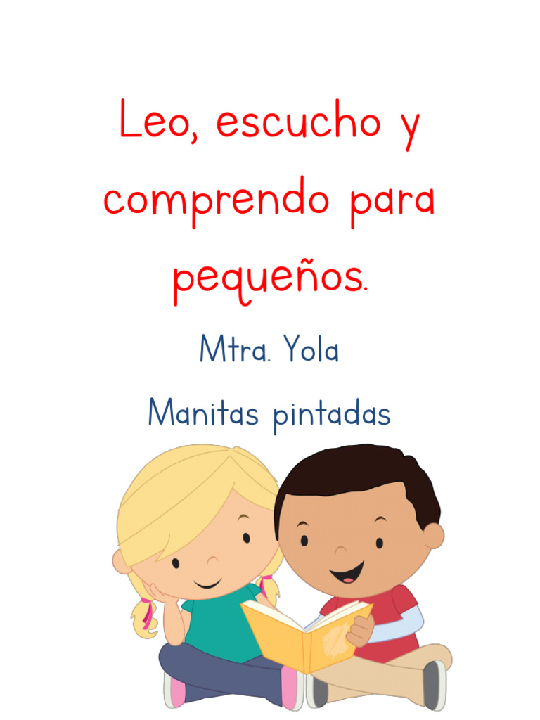 Leo-Escucho-Y-Comprendo EXCELENTE | PDF