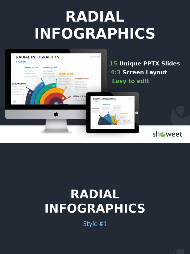 Radial Infographics | PDF
