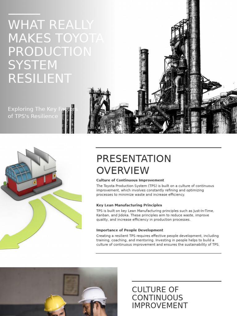 Resilience in Toyota's Production System | PDF | Lean Manufacturing ...