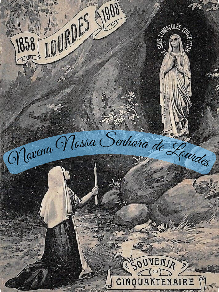 Novena Nossa Senhora de Lourdes PDF | PDF | Maria, mãe de Jesus | Jesus