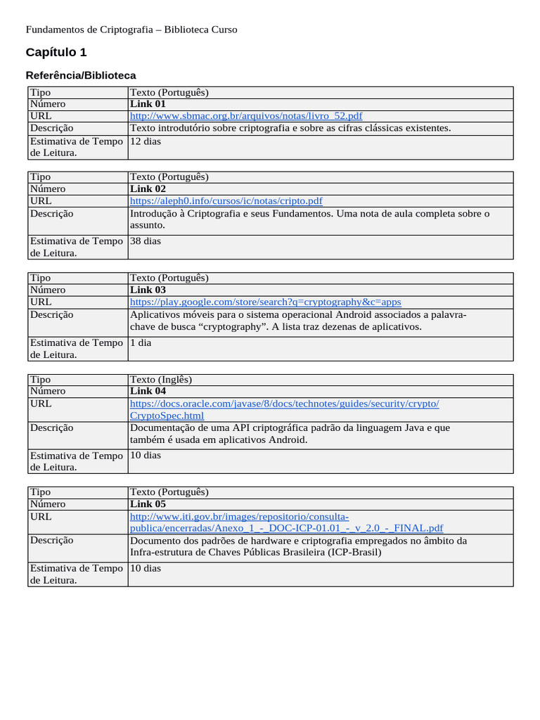 RESUMO - Criptografia | PDF | Criptografia | Chave (criptografia)