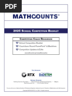 2022 MATHCOUNTS National Competition Results Answer Booklet 1 | PDF ...