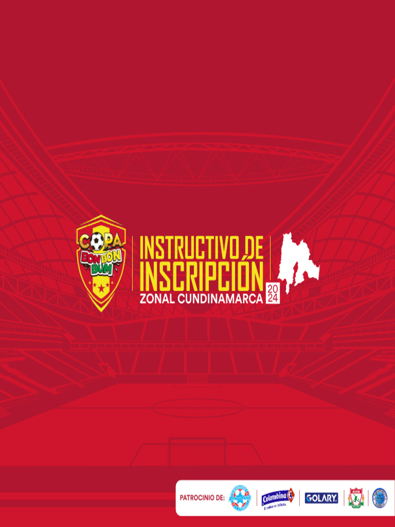 Copa Bon Bon Bum 2024: Inscripción y Detalles | PDF | Asociación de Futbol