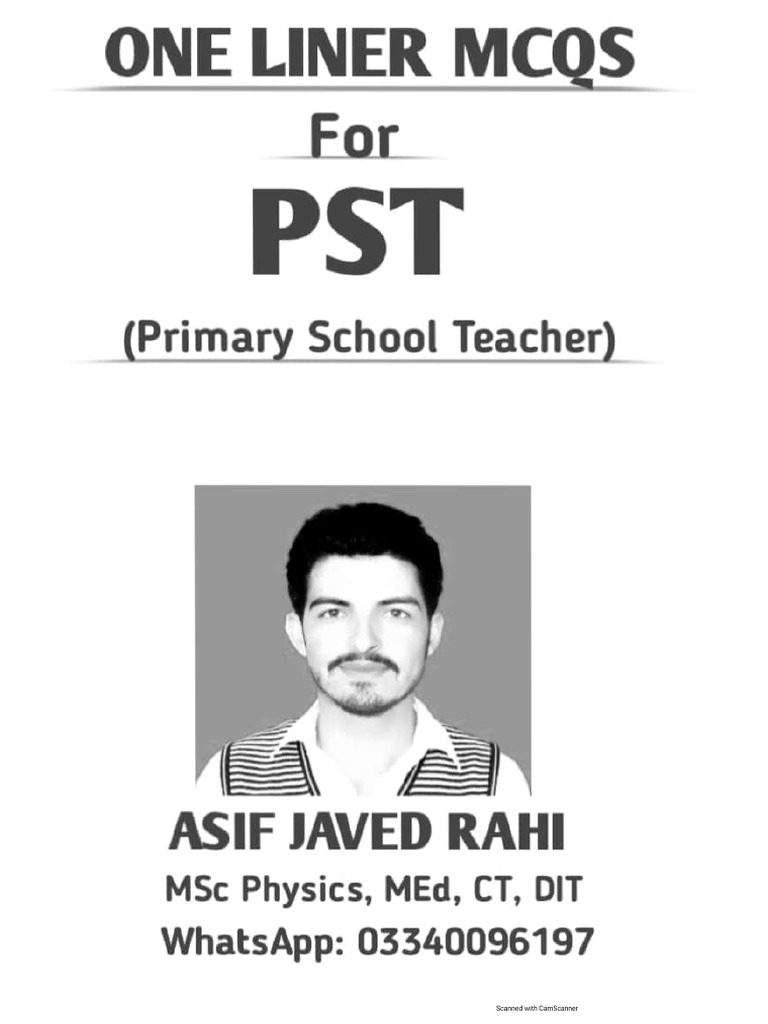 PST Complete Book - 1 | PDF